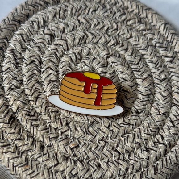 Other | Pancake Enamel Pin | Poshmark